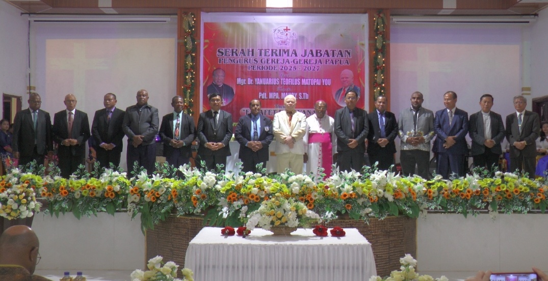 Pendeta MPA Maury Pimpin PGGP Papua Periode 2025-2027 – SENTANI NEWS
